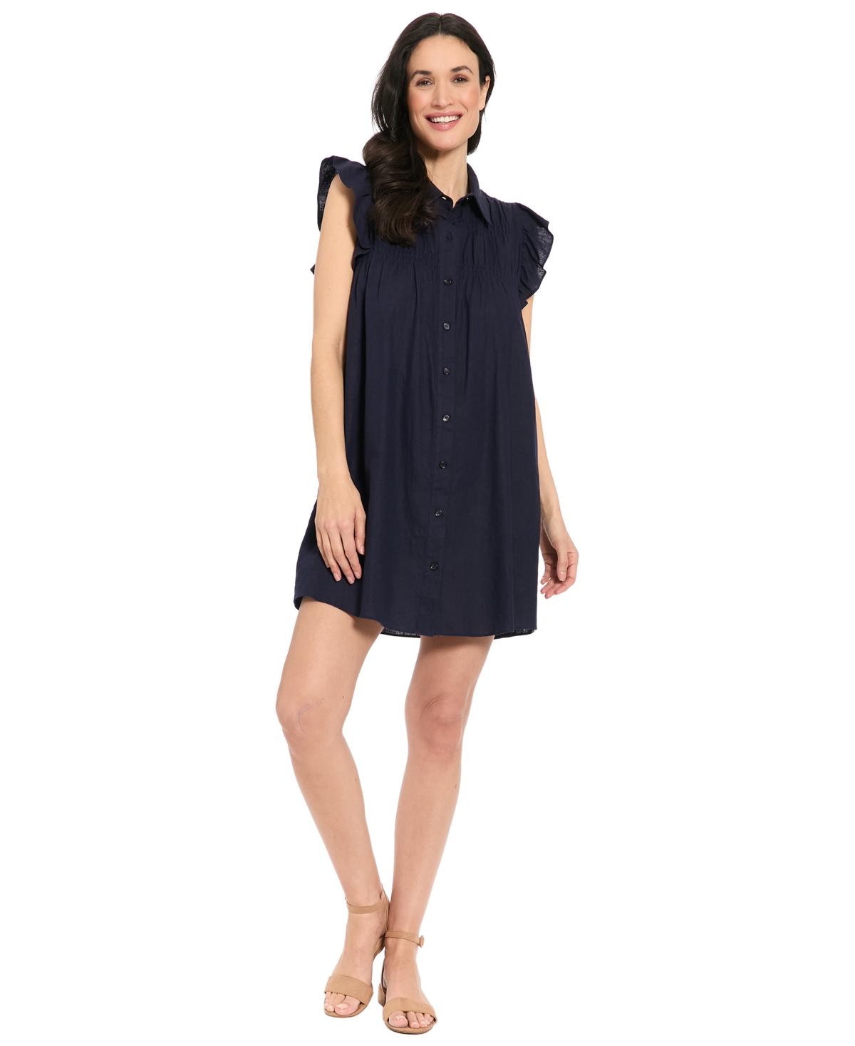 Click here for London Times Womens A-line Collared Dress - Martm... prices