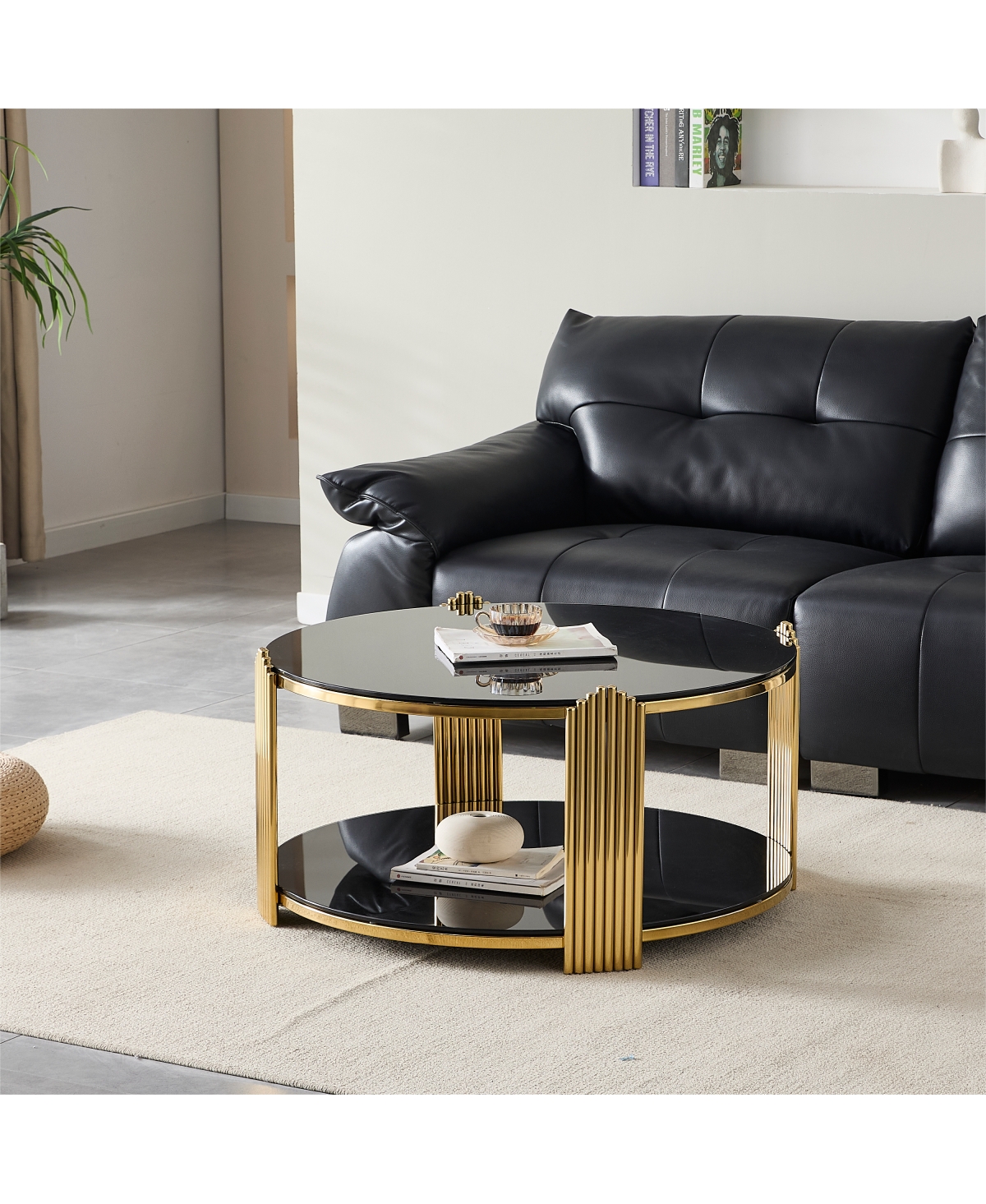 Click here for Streamdale Furniture 35 Modern Coffee Table  Glass... prices