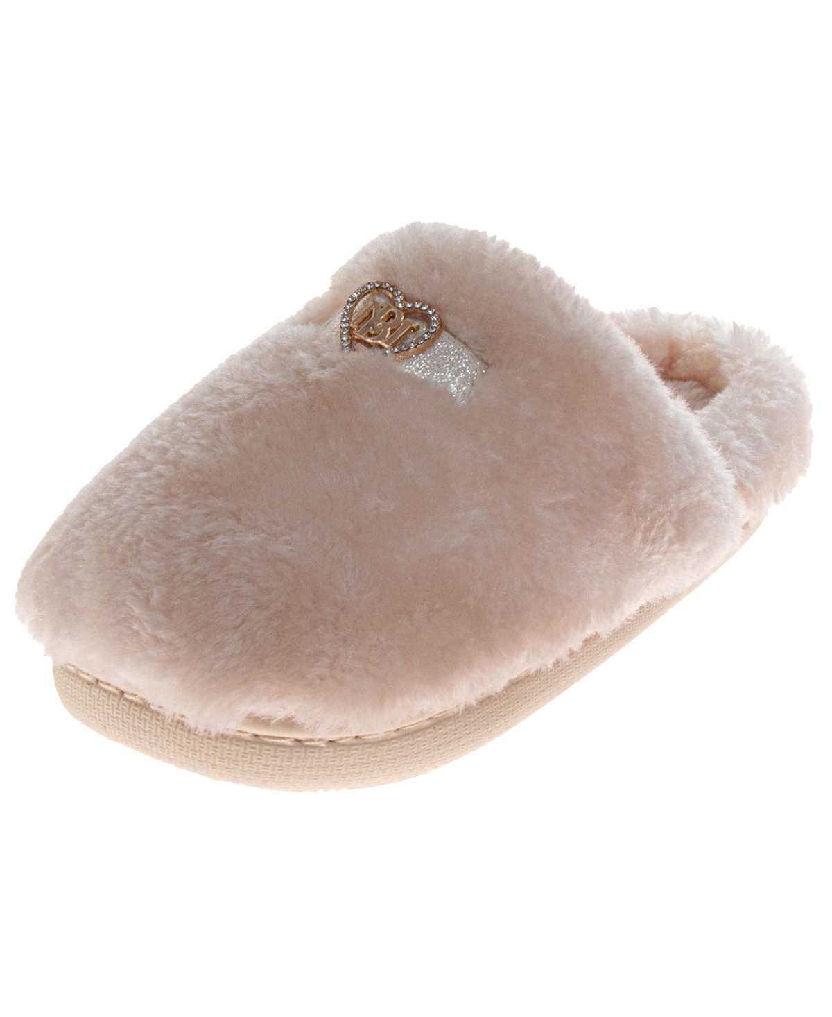 Click here for Badgley Mischka Womens Soft Cozy Slippers - Nude prices