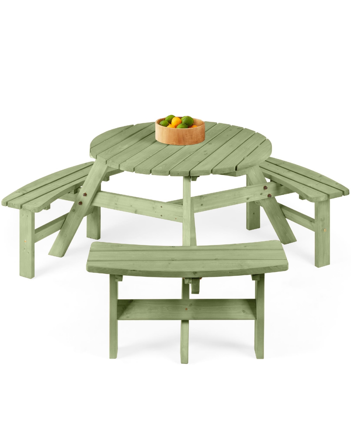 Click here for Best Choice Products 6-Person Circular Outdoor Woo... prices