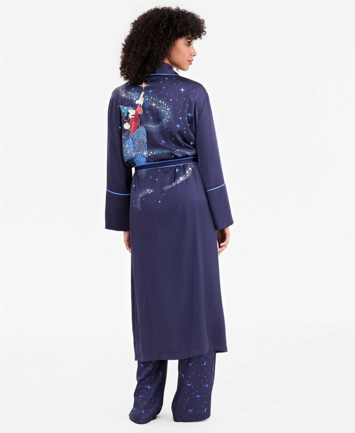 Click here for Disney Womens Sorcerer Mickey Satin Wrap Robe - Mu... prices