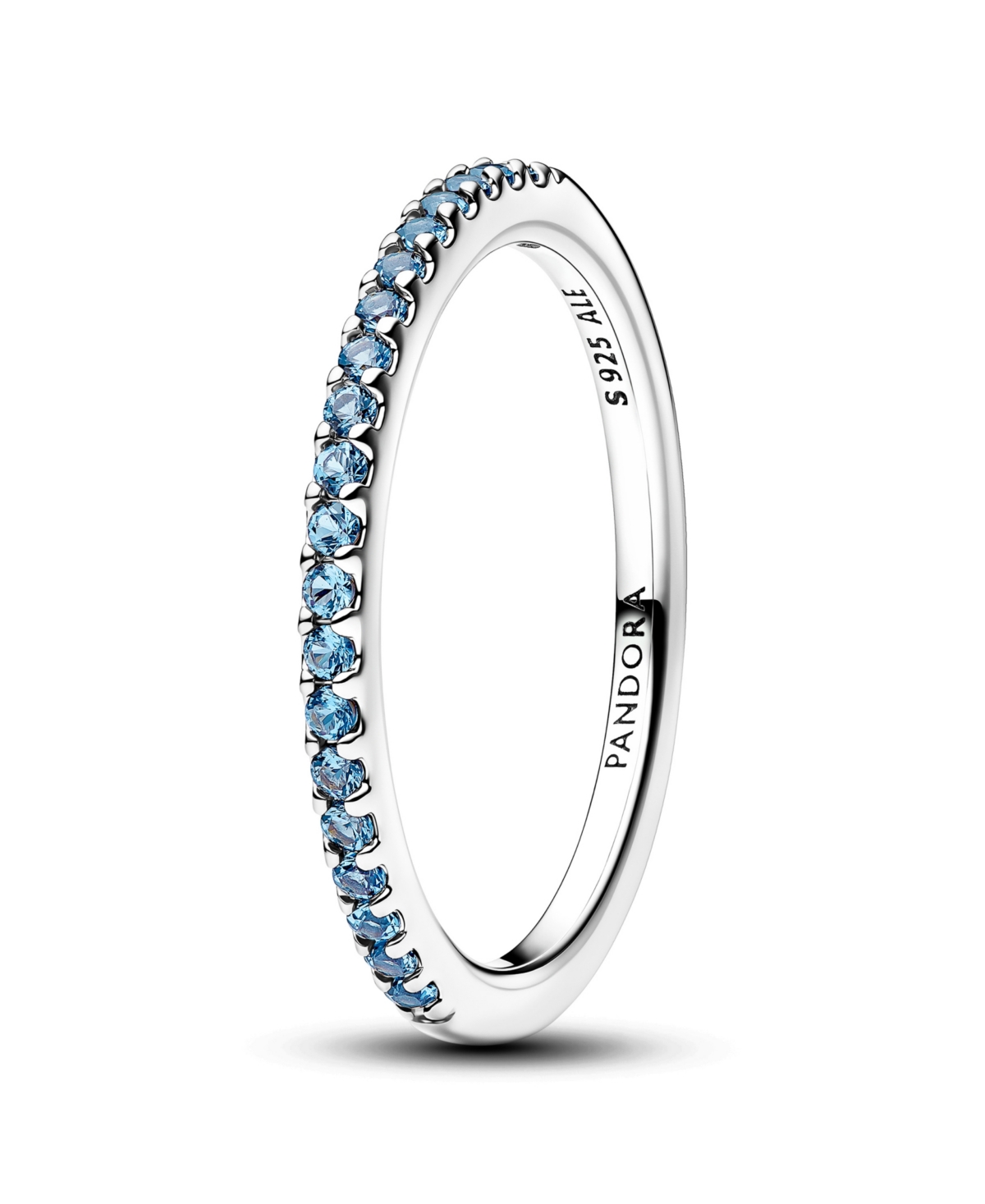 Click here for Pandora Sparkling Purple Half-Eternity Band Ring -... prices