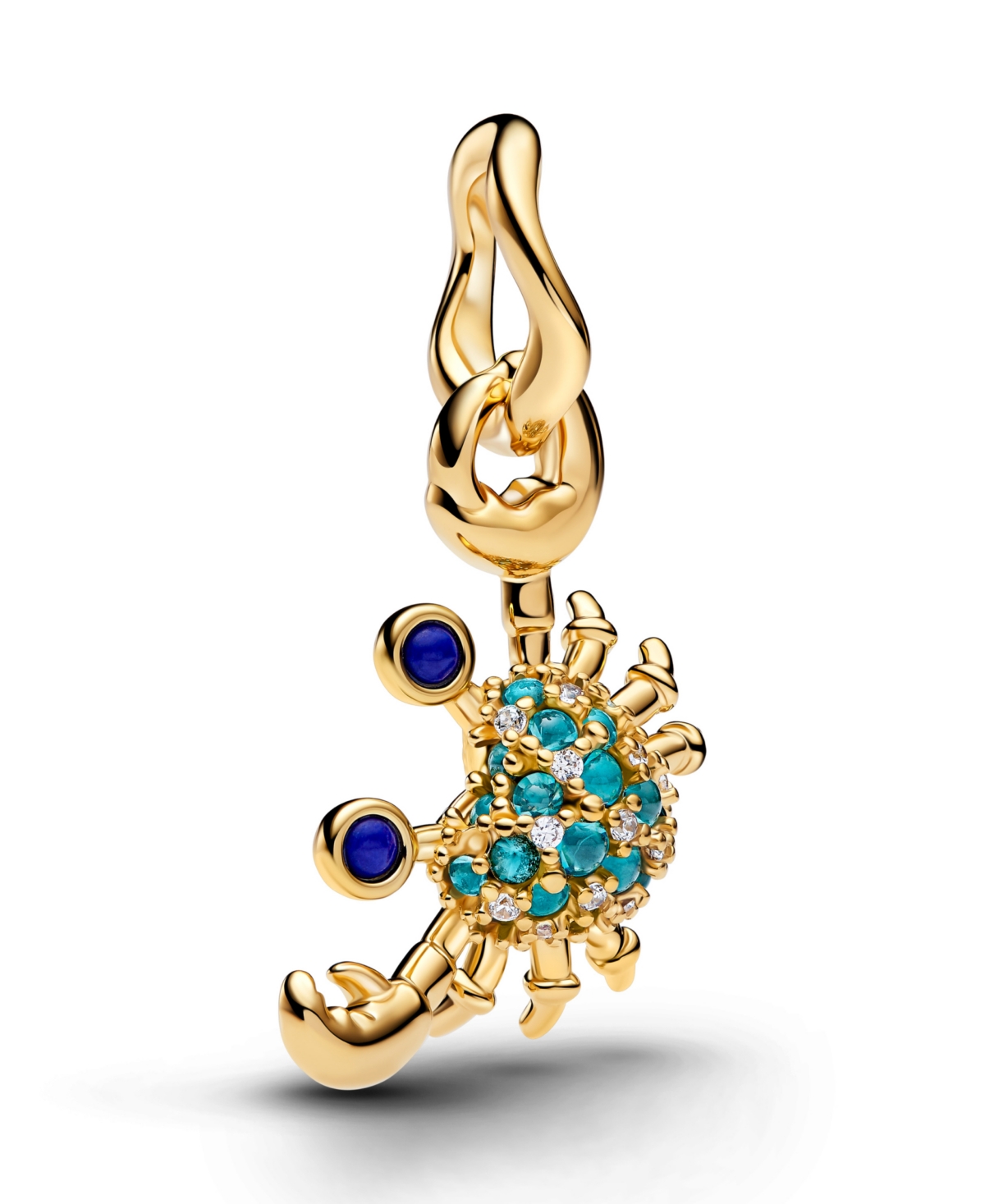 Click here for Pandora Crab Dangle Charm - Gold Plated prices