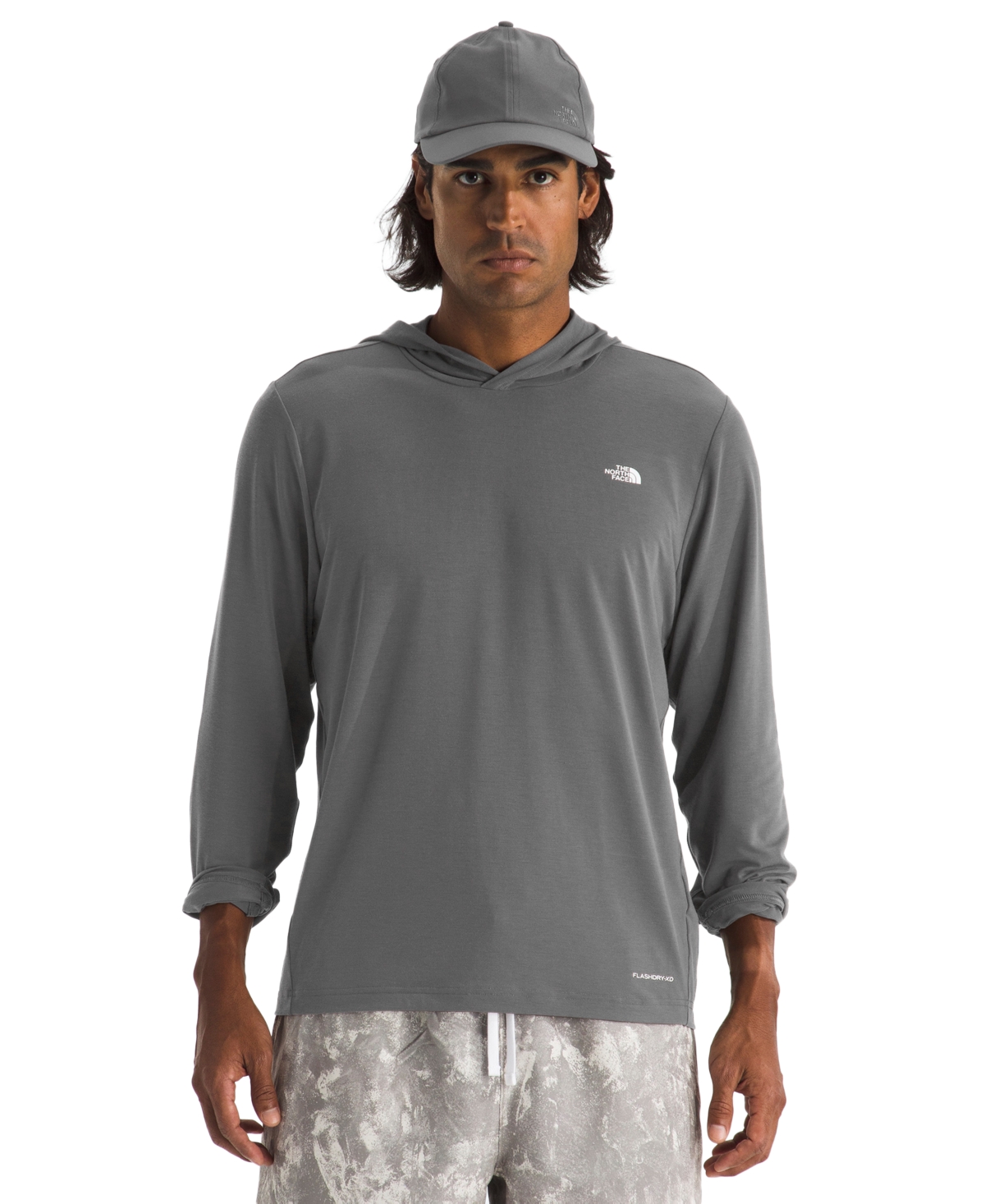 Click here for The North Face Mens Adventure Sun Hoodie - Smoked... prices