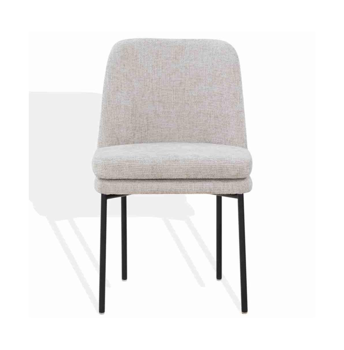 Click here for Safavieh Tamarie Chenille Dining Chair - Light Gre... prices