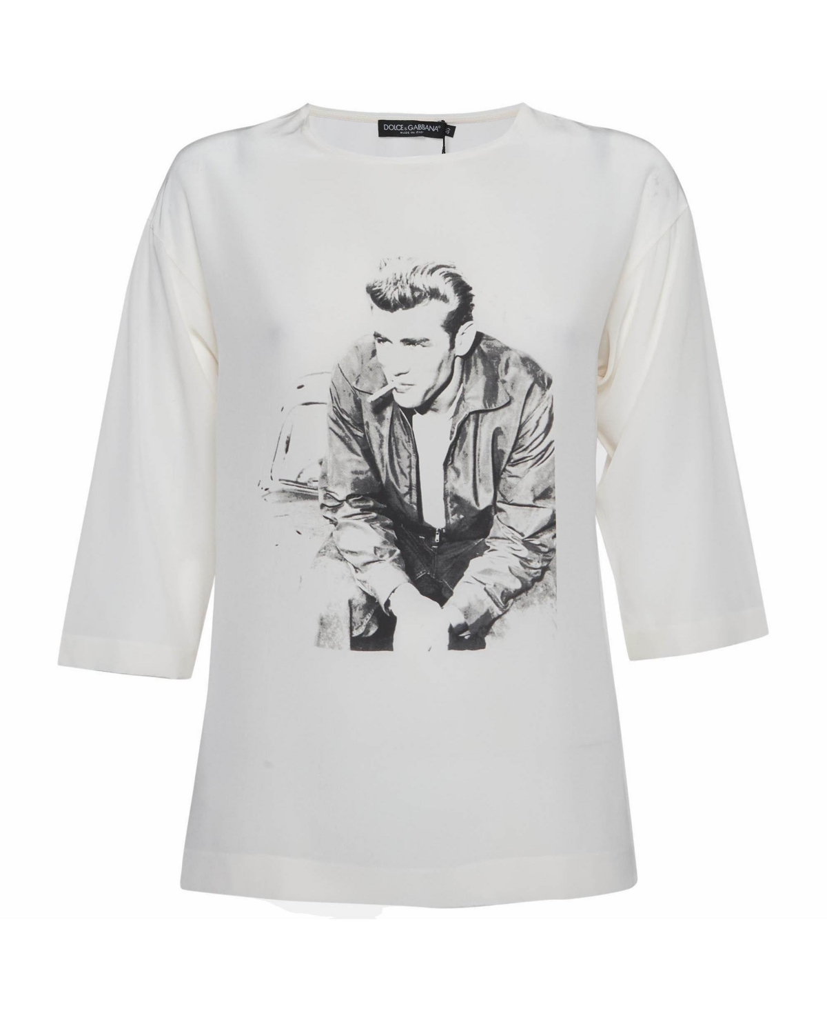 Click here for Pre-Owned Dolce & Gabbana Womens Printed Silk Top prices