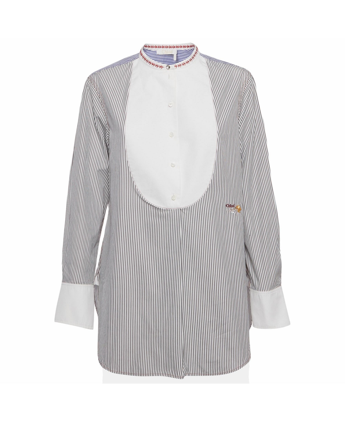 Click here for Pre-Owned Chloe Womens Striped Cotton Tunic prices