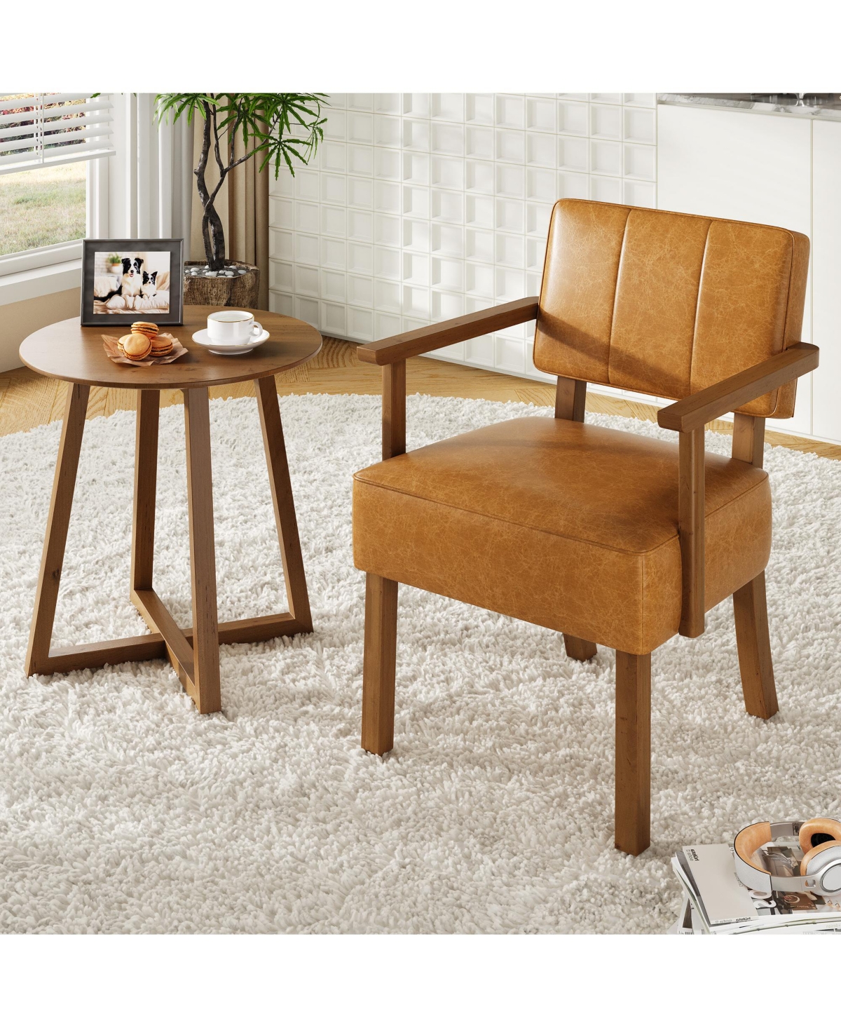 Click here for homfan Mid-Century Modern Dining Accent Chair â... prices