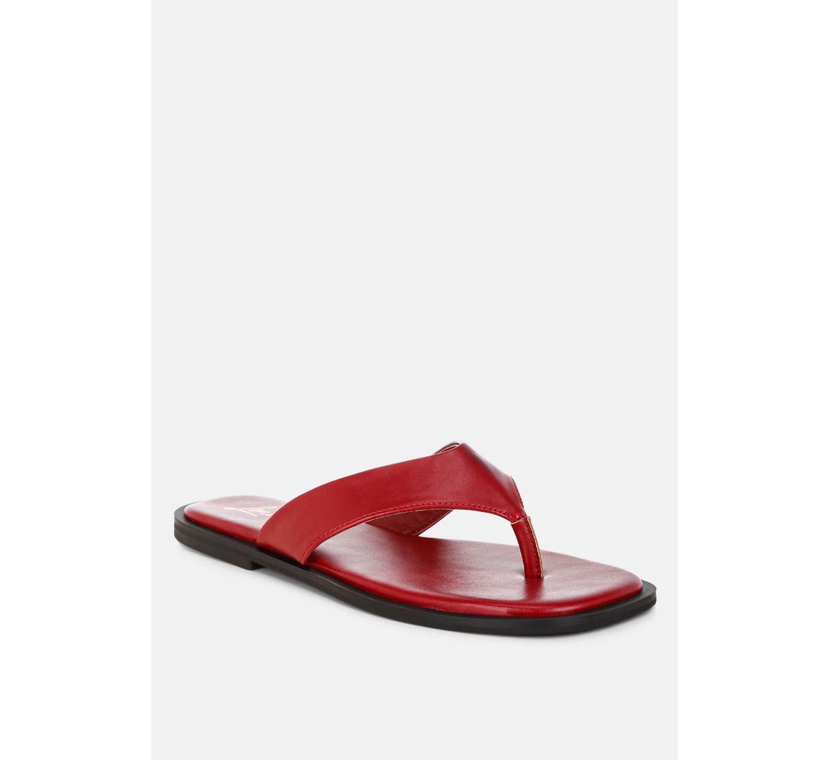 Click here for London Rag Womens Perrys Toe-Post Thong Sandals -... prices