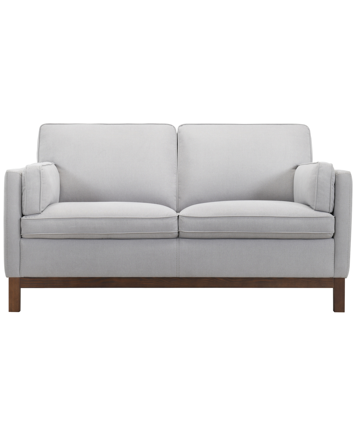 Click here for Virton 63 Fabric Track Arm Loveseat Sofa - Dove prices
