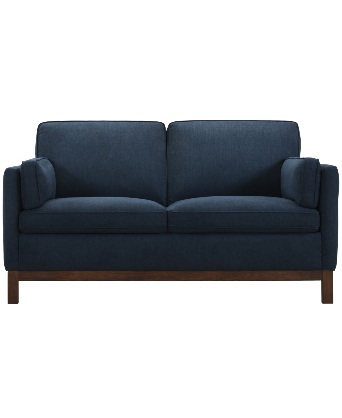 Click here for Virton 63 Fabric Track Arm Loveseat Sofa - Midnigh... prices