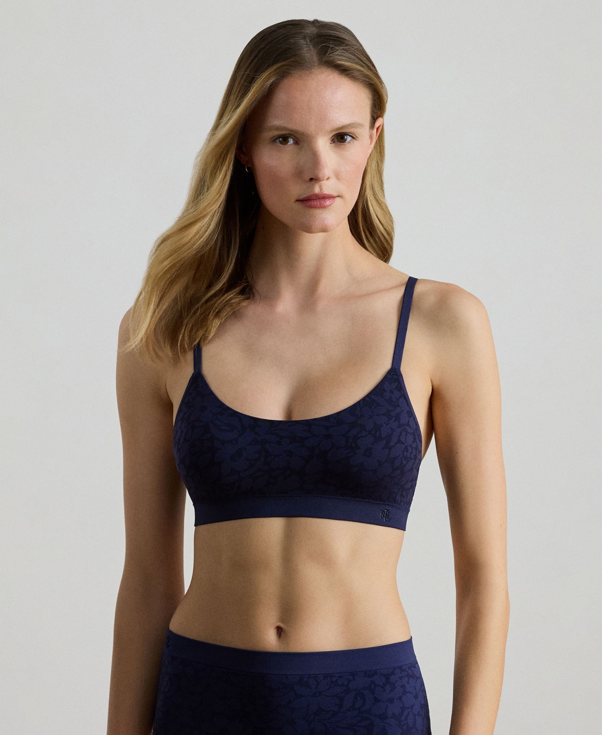 Click here for Lauren Ralph Lauren Floral Seamless Bralette  4L03... prices