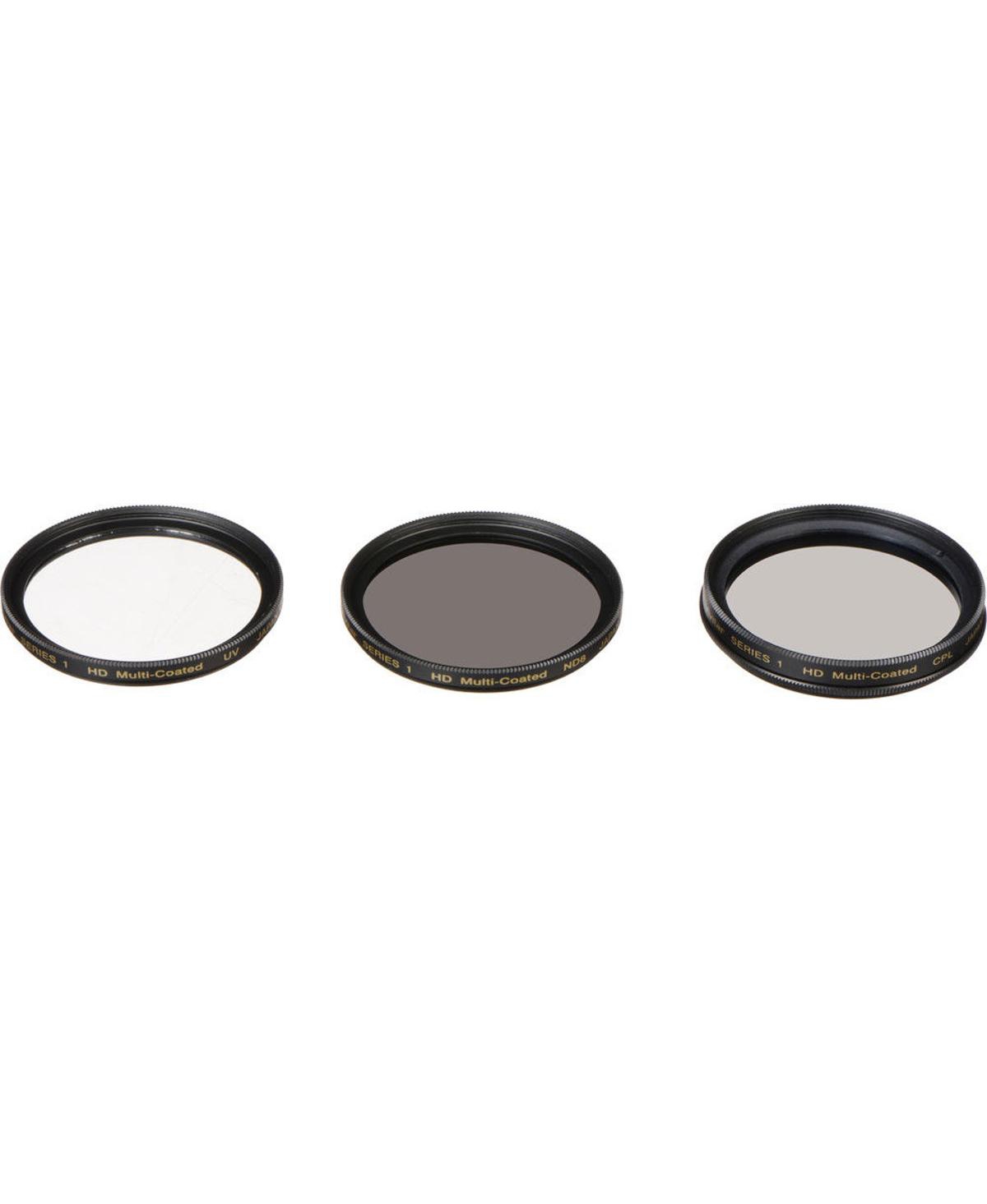 Click here for Vivitar 3-Piece Uv/Cpl/ND8 62mm Filter Kit prices