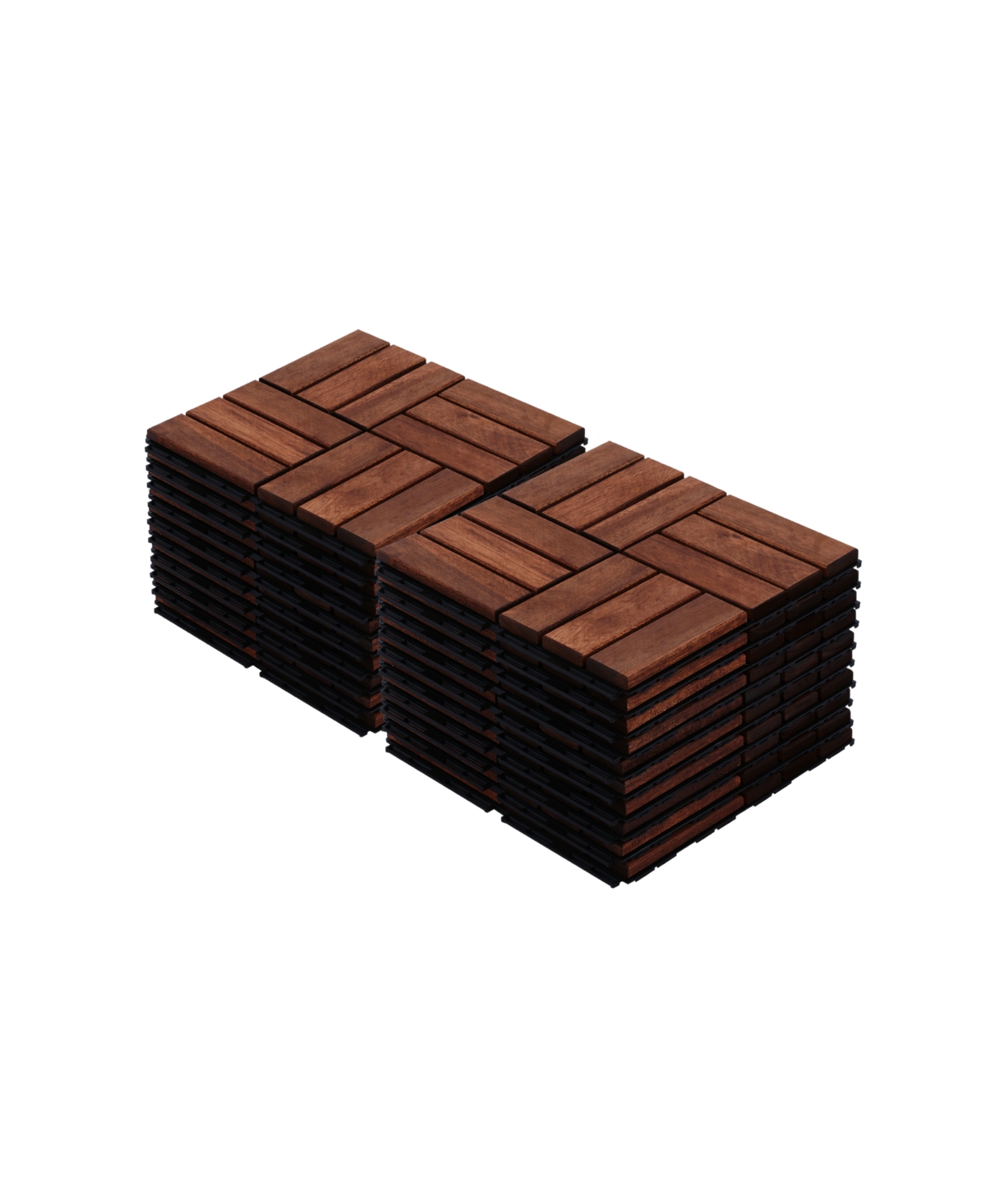 Click here for Mondawe 12-inch x 12-inch Acacia Wood Checker Patt... prices