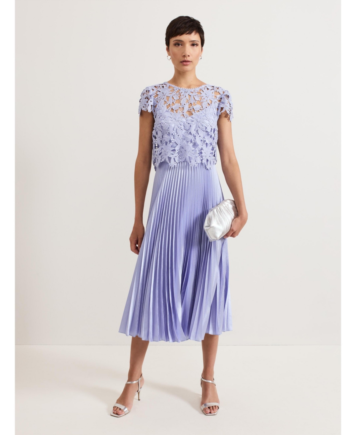 Click here for Phase Eight Womens Phase Eigh Dana Lace Double Lay... prices