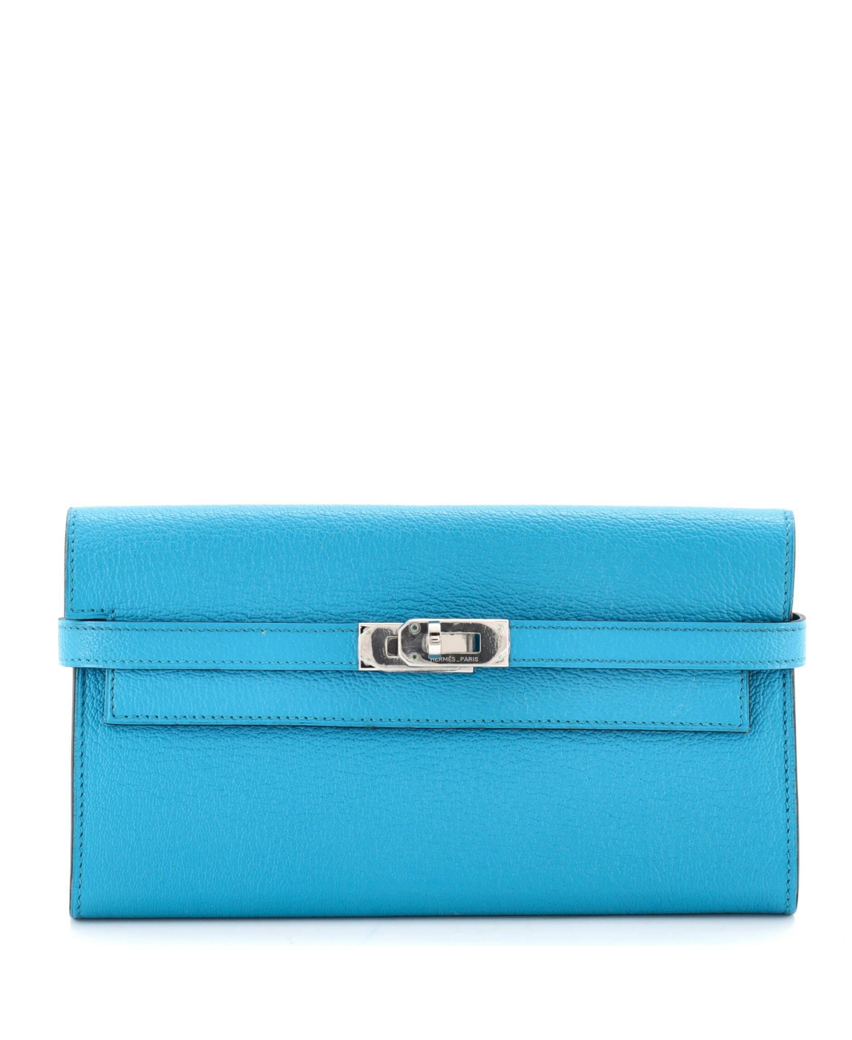 Click here for Pre-Owned Hermes Long Kelly Wallet Chevre Mysore -... prices