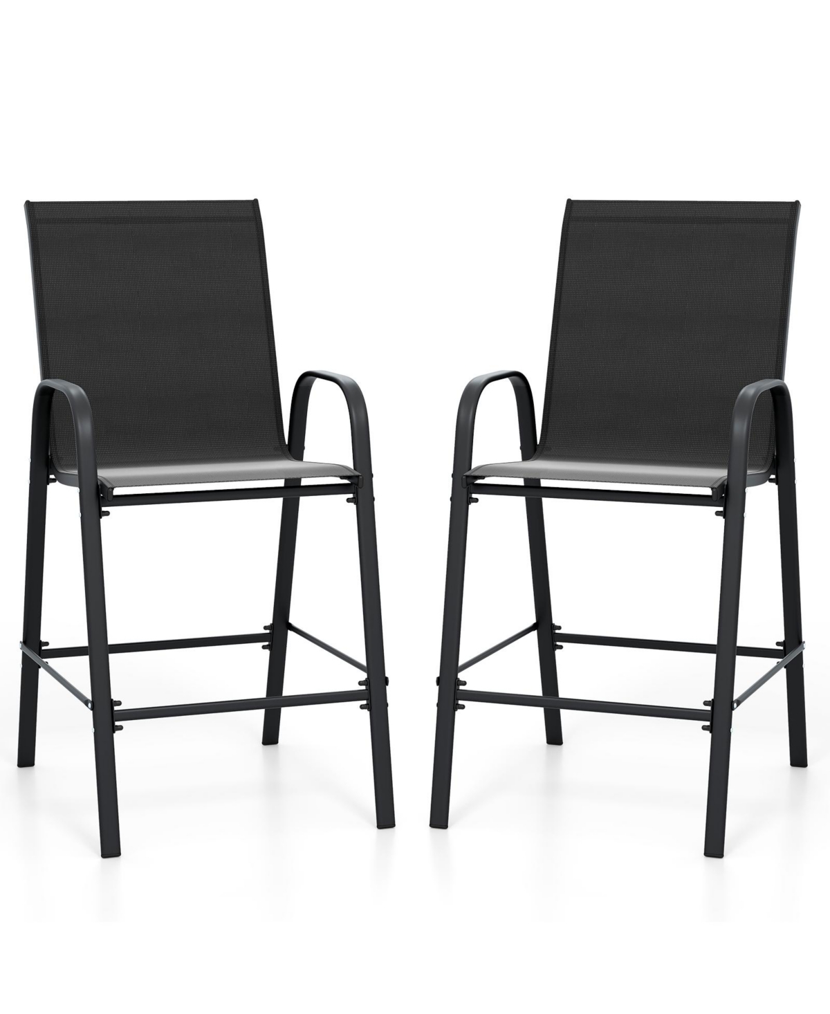 Click here for Sugift Outdoor Bar Stools Set of 2 29 in Fabric Ba... prices