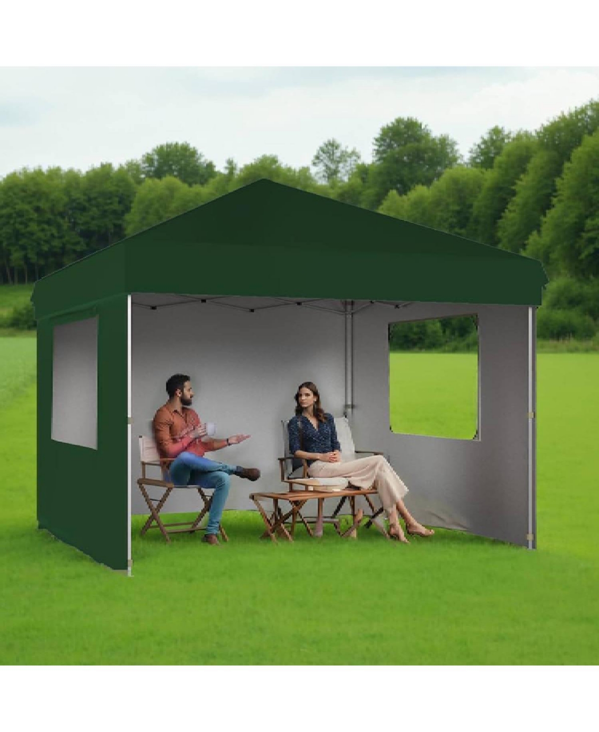 Click here for gaomon Pop Up Canopy Tent Outdoor with 3 Sidewalls... prices