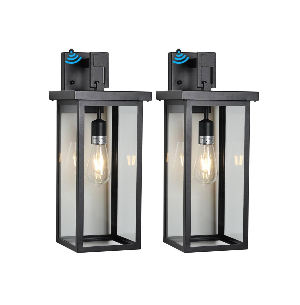 Click here for Busdays 2 Pack 20 Inch Modern Outdoor Wall Lantern... prices
