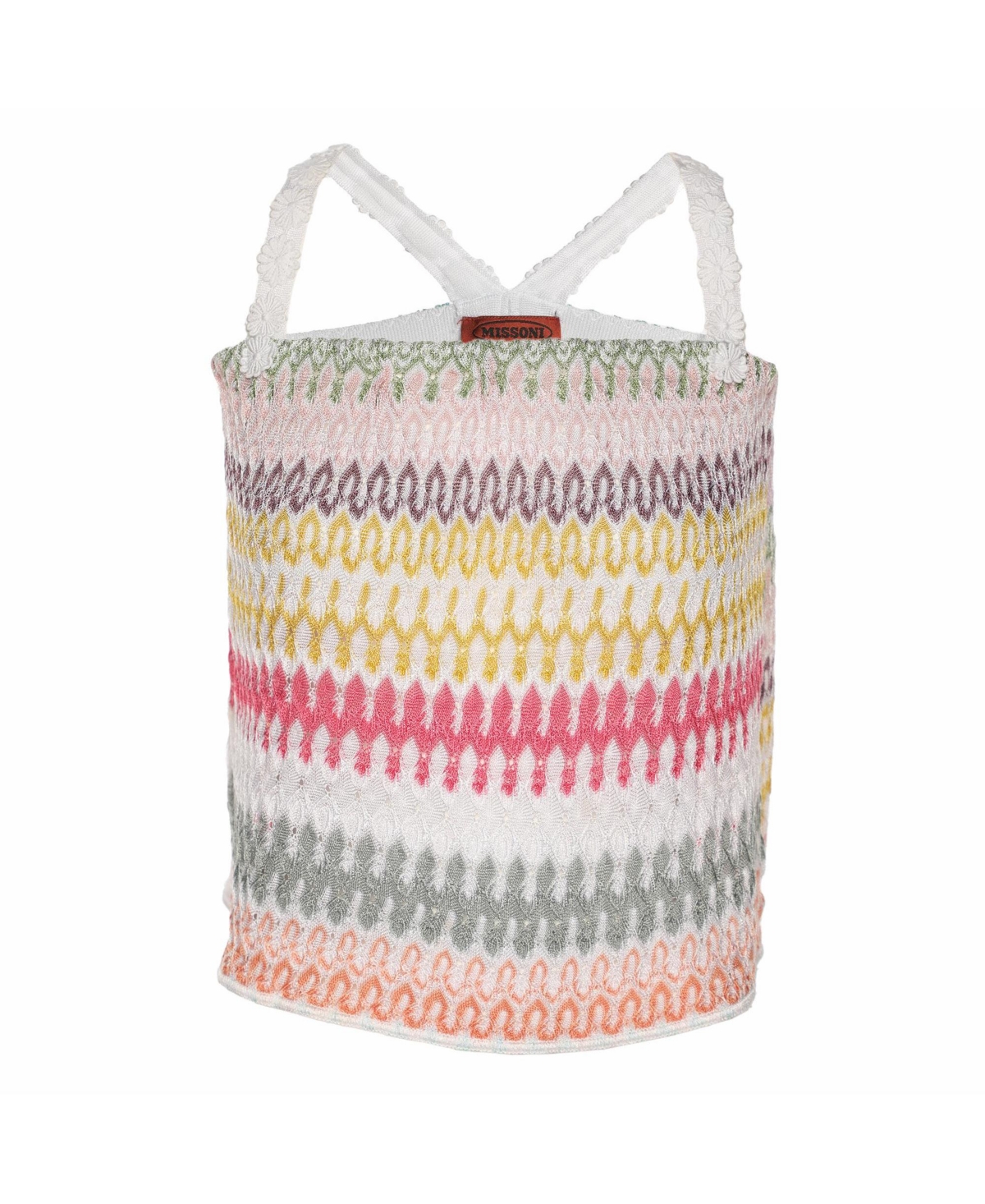 Click here for Pre-Owned Missoni Womens Zig Zag Rib Knit Top prices