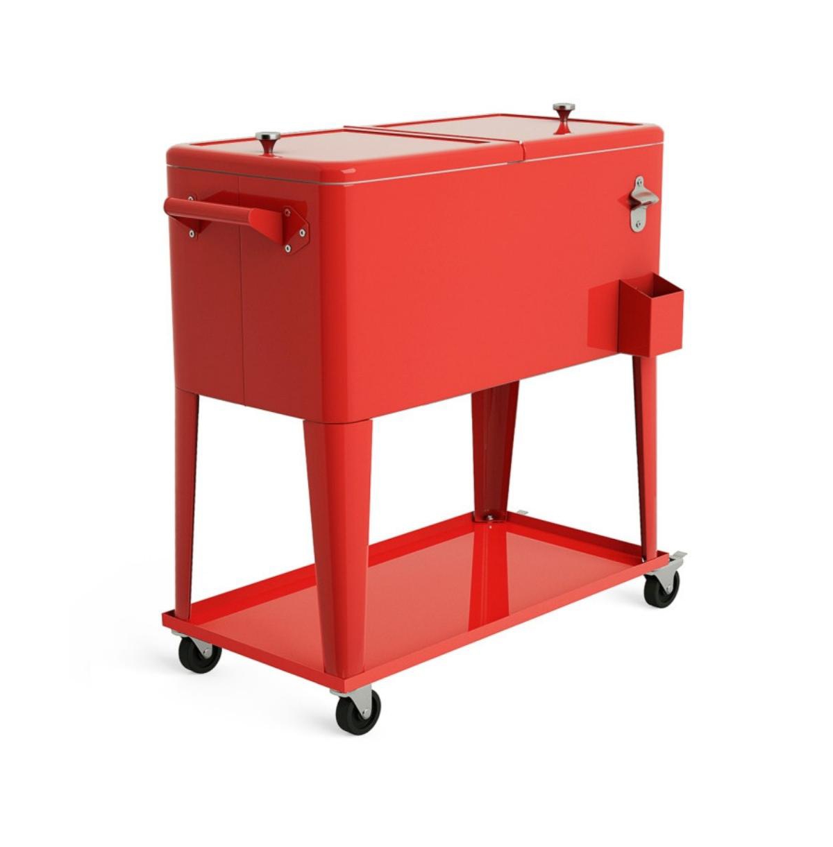 Click here for Boyel Living 80 Quart Outdoor Patio Rolling Steel... prices