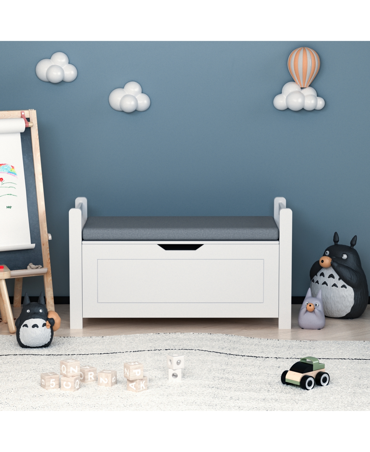 Click here for Lovmor Kids Toy Box Chest prices