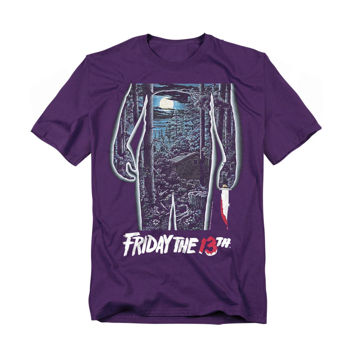 Click here for Friday The 13th Mens Poster T-Shirt - Purple prices