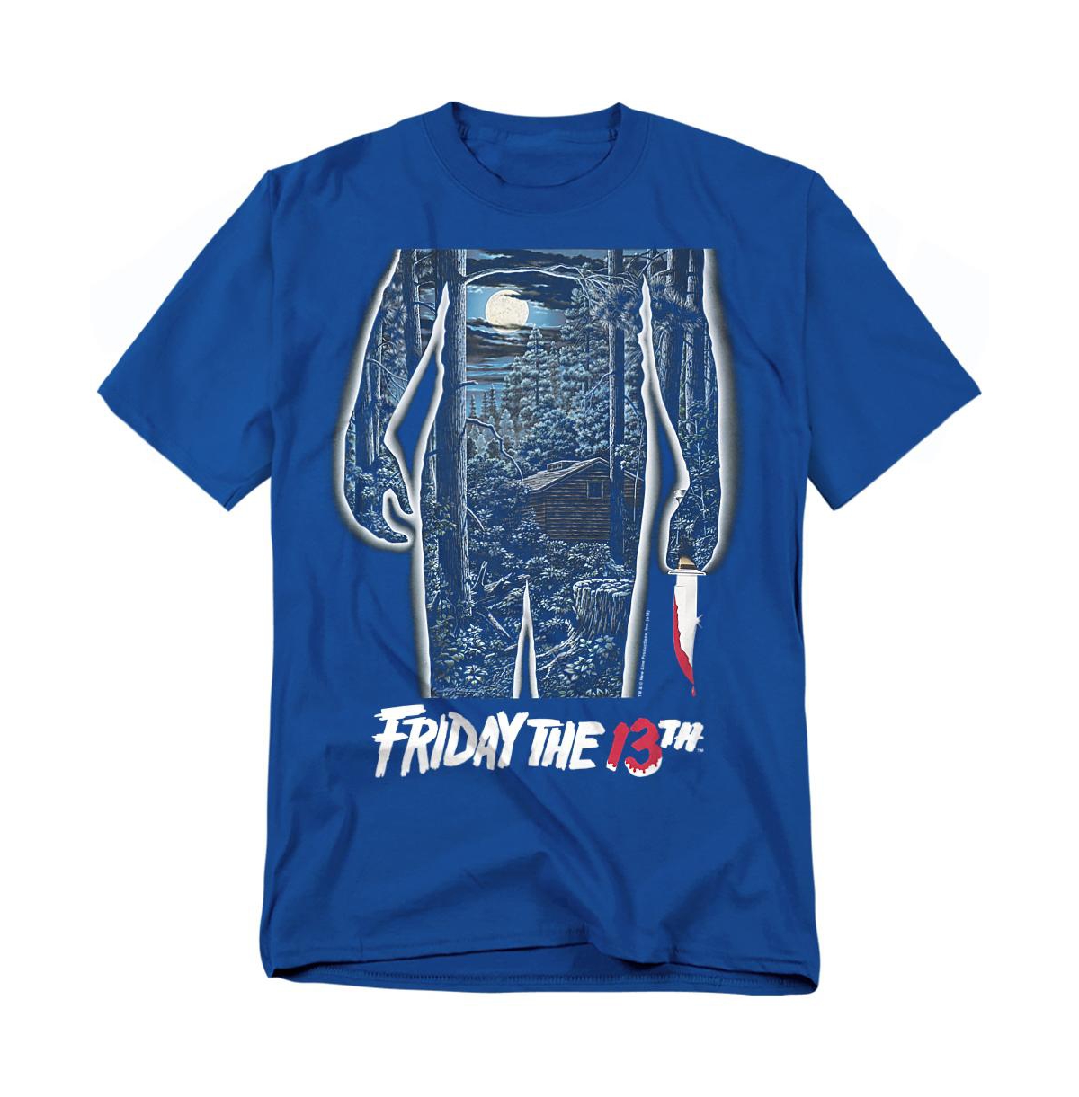 Click here for Friday The 13th Mens Poster T-Shirt - Royal prices