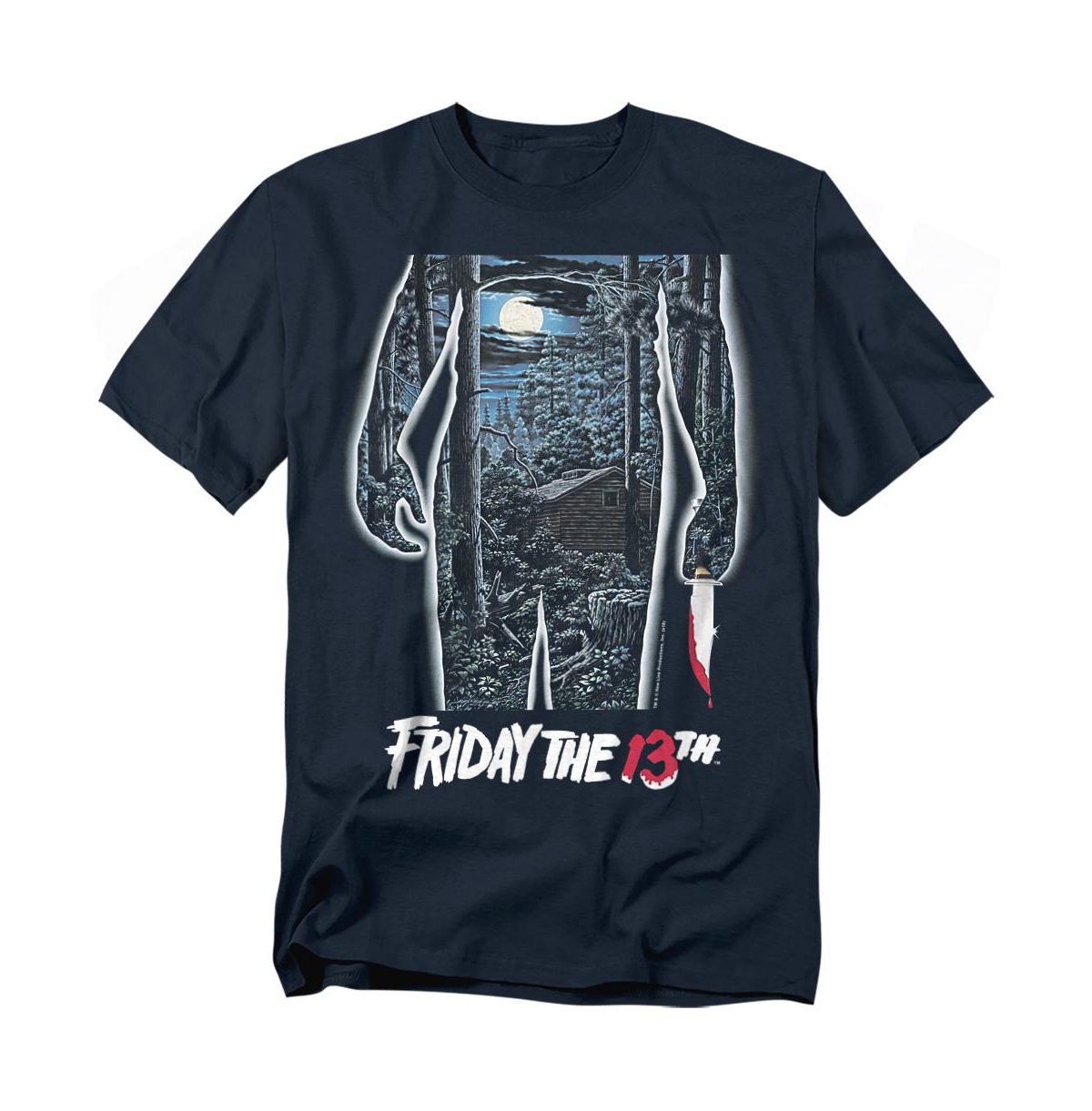 Click here for Friday The 13th Mens Poster T-Shirt - Navy prices