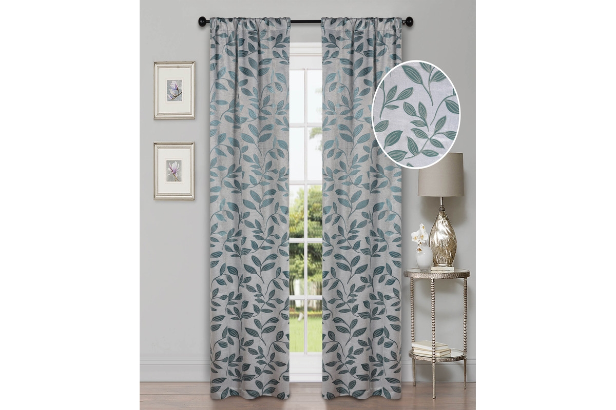 Click here for Superior Leaves Machine Washable Room Darkening Bl... prices