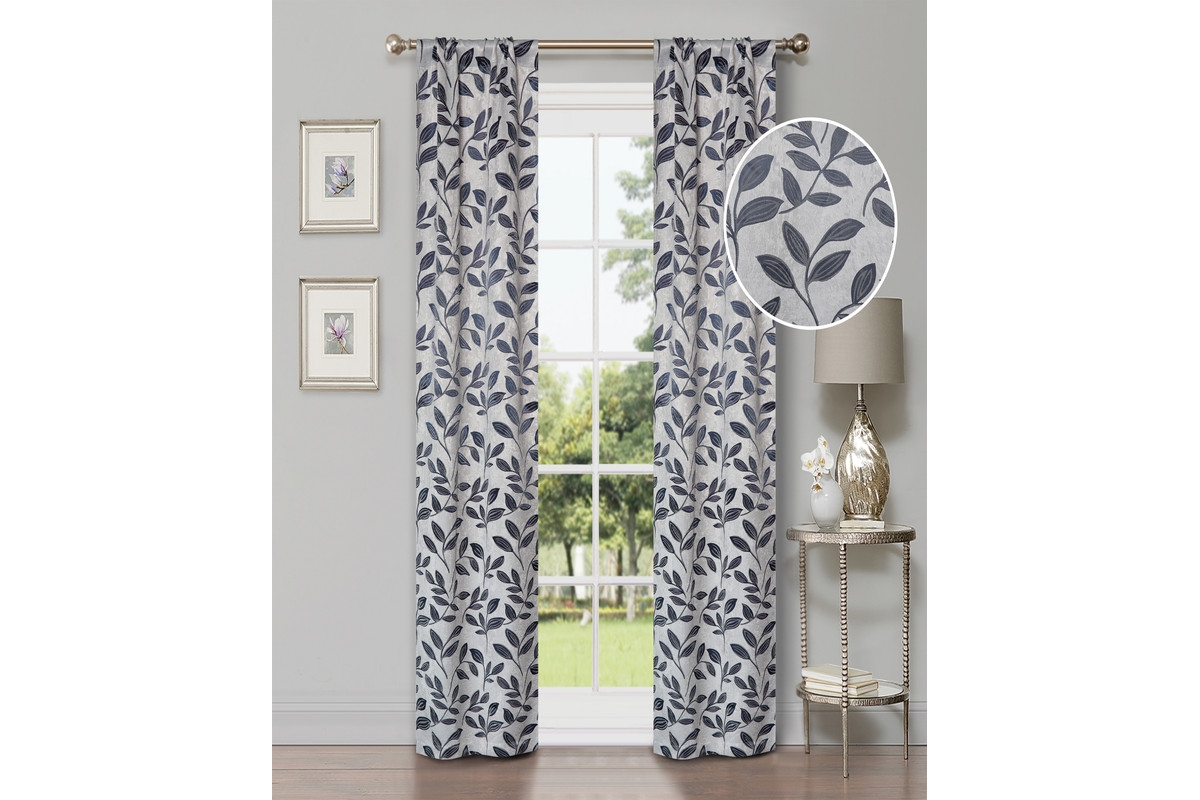 Click here for Superior Leaves Machine Washable Room Darkening Bl... prices