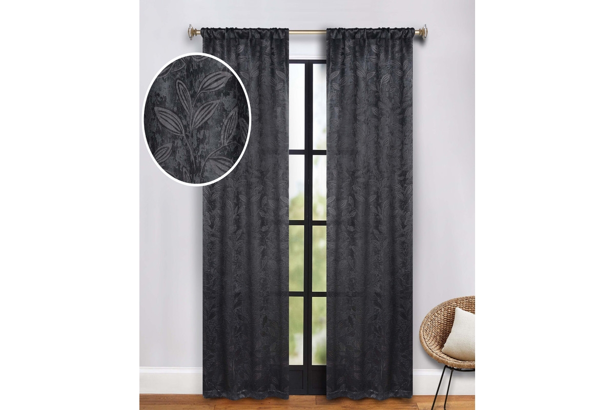 Click here for Superior Leaves Machine Washable Room Darkening Bl... prices
