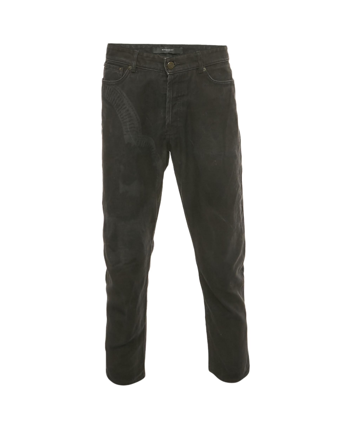 Click here for Pre-Owned Givenchy Mens Printed Denim Jeans prices