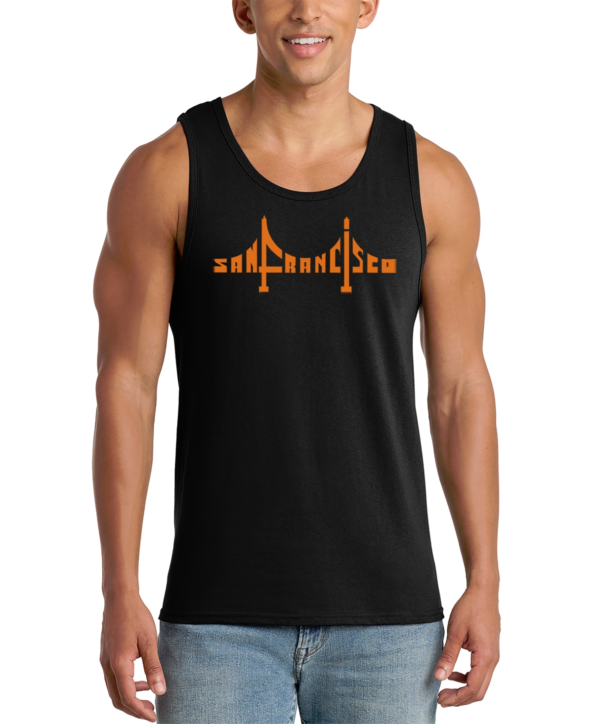 Click here for La Pop Art Mens San Francisco Skyline Typography G... prices