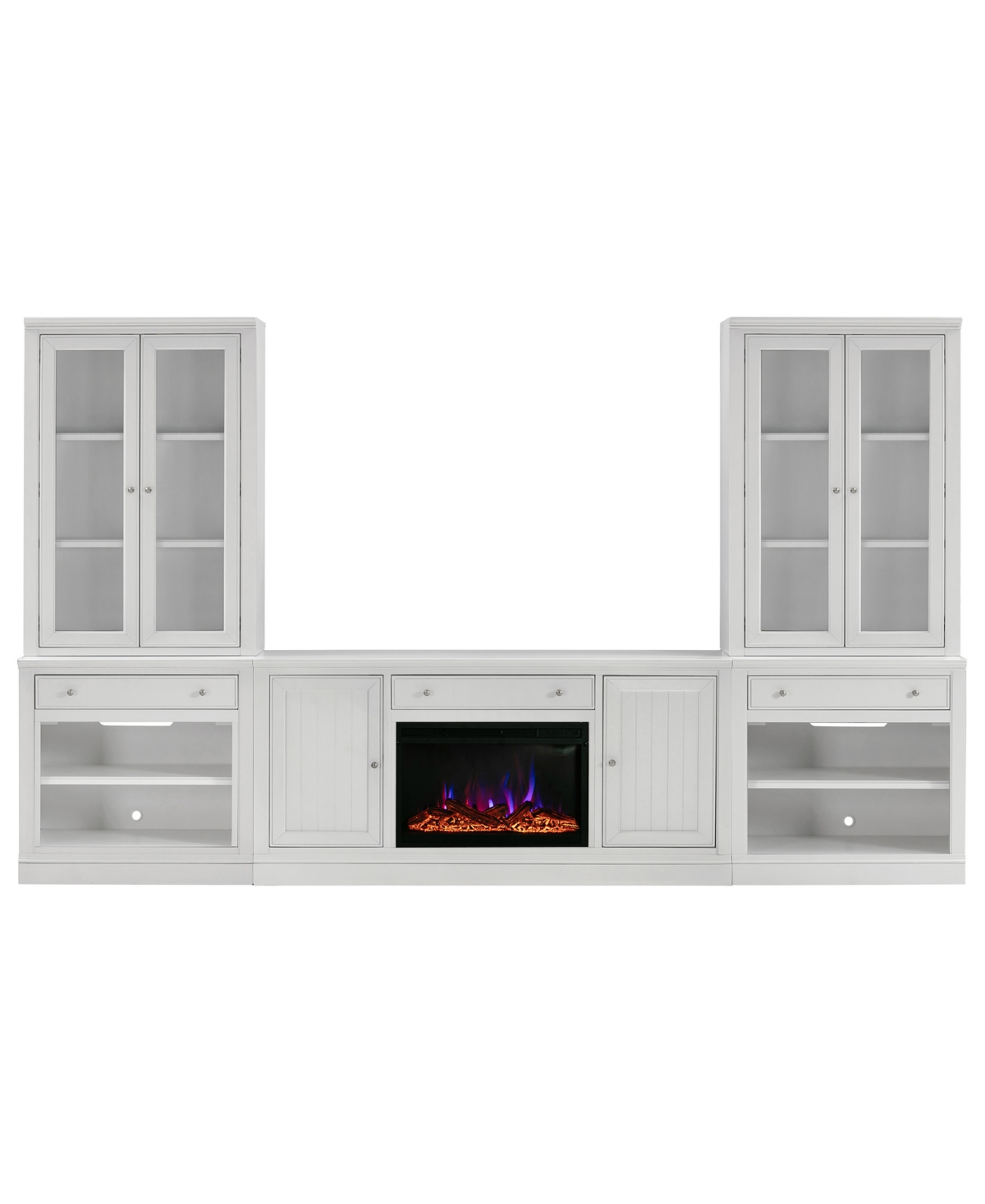 Click here for Amren 129 Wood 2 Door Console And 2 Door Hutches W... prices