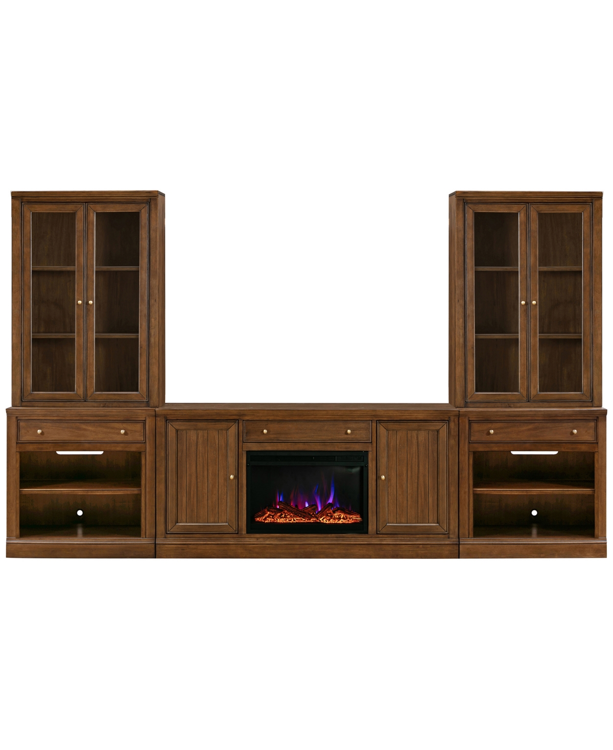 Click here for Amren 129 Wood 2 Door Console And 2 Door Hutches W... prices