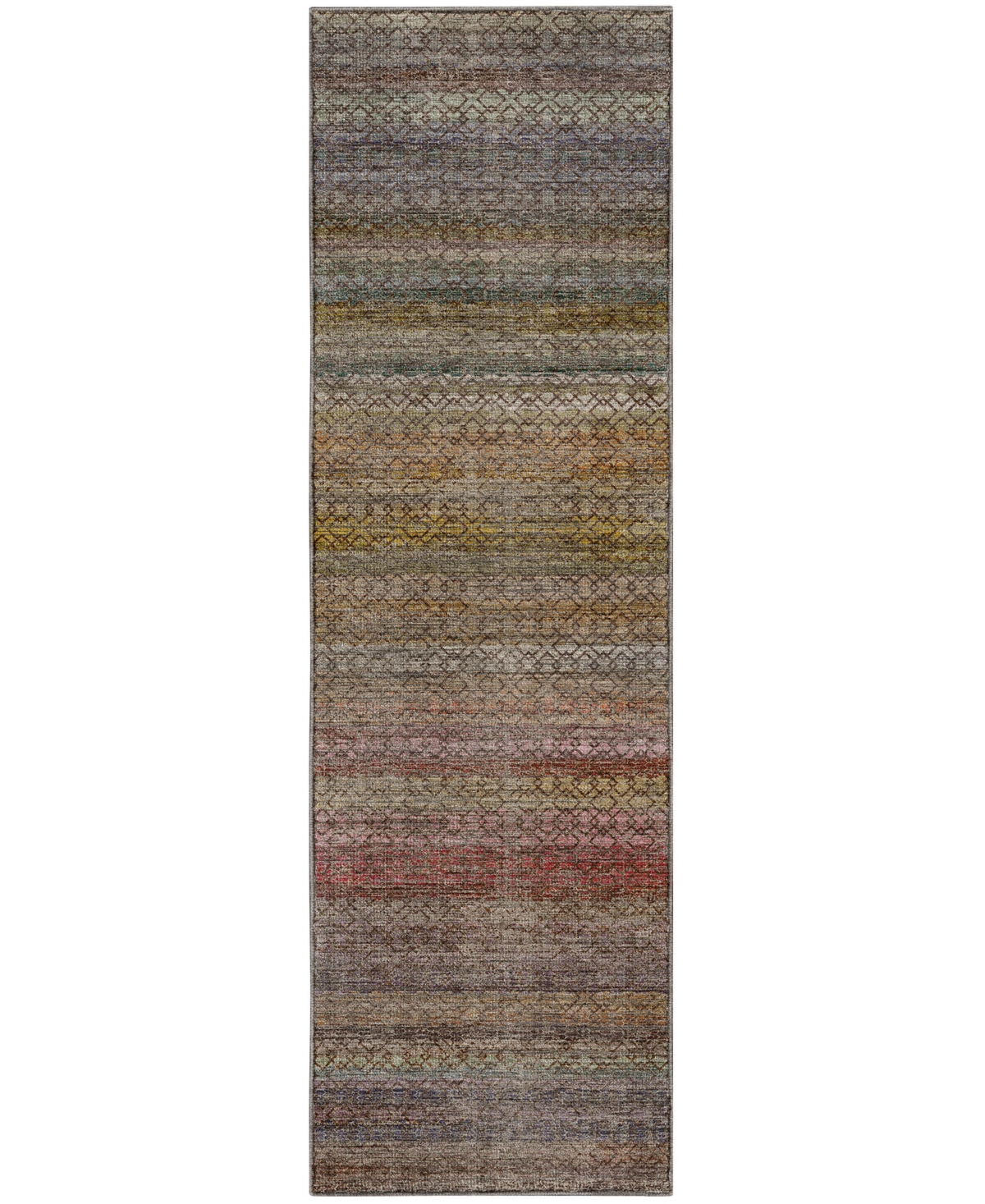 Click here for Dalyn Vico VC4 23x76 Runner Area Rug - Brown prices