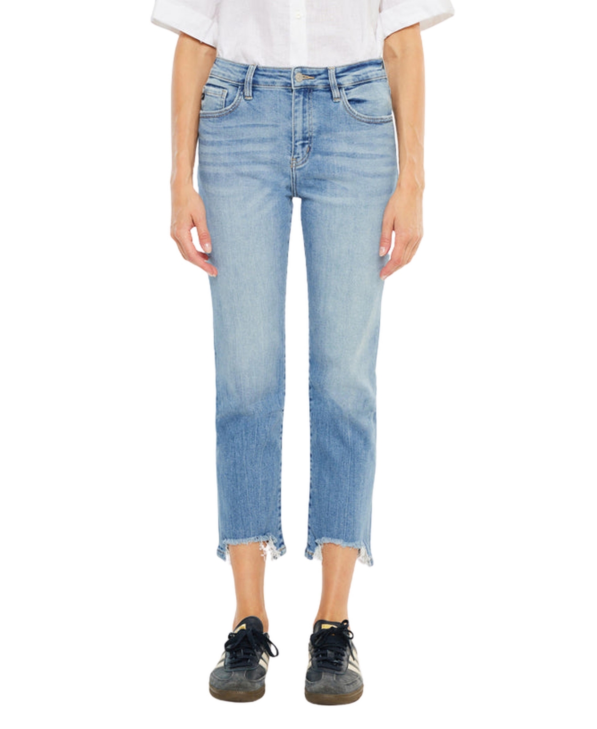 Click here for KanCan Essential Womens Angela High Rise Slim Crop... prices