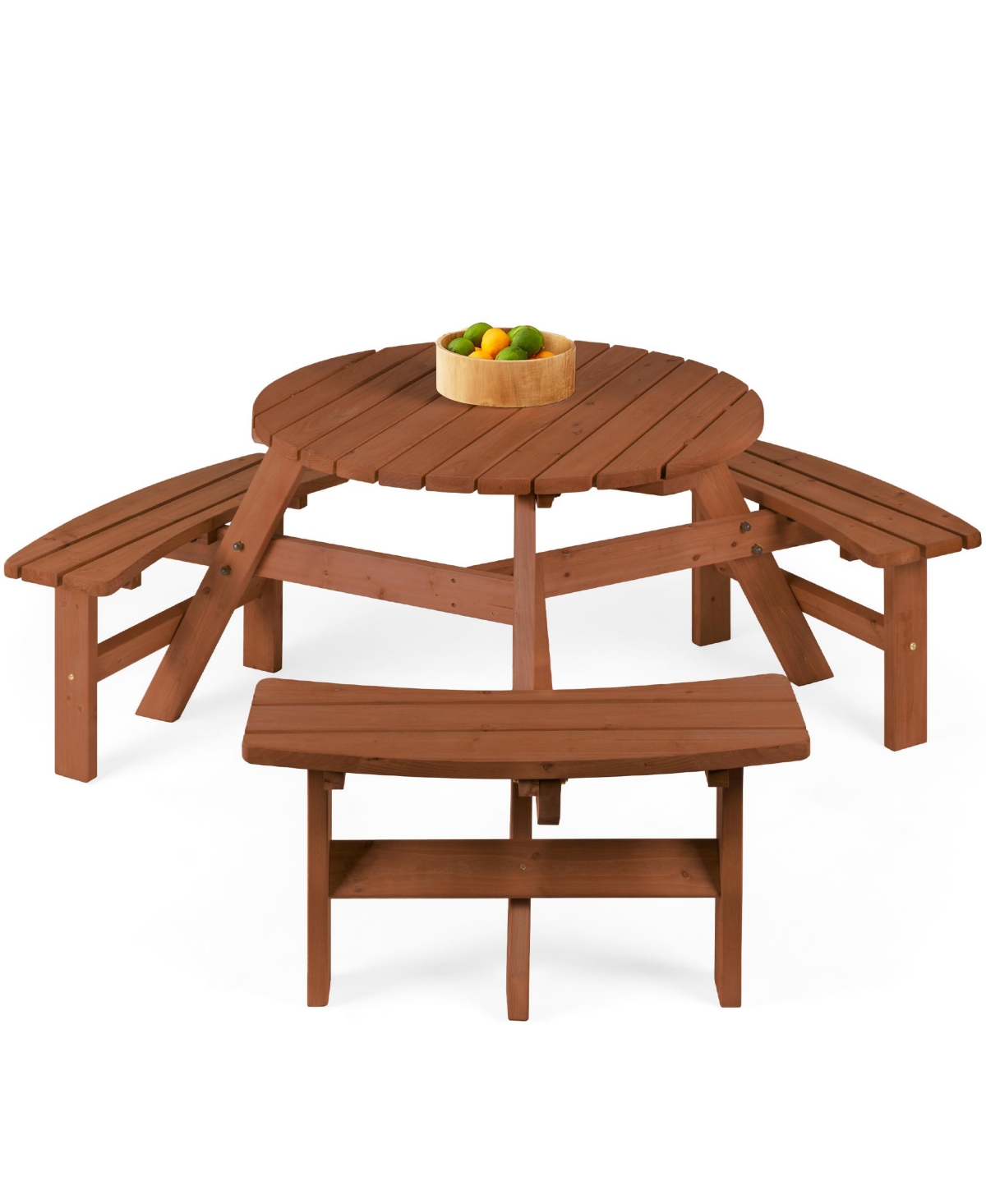 Click here for Best Choice Products 6-Person Circular Outdoor Woo... prices