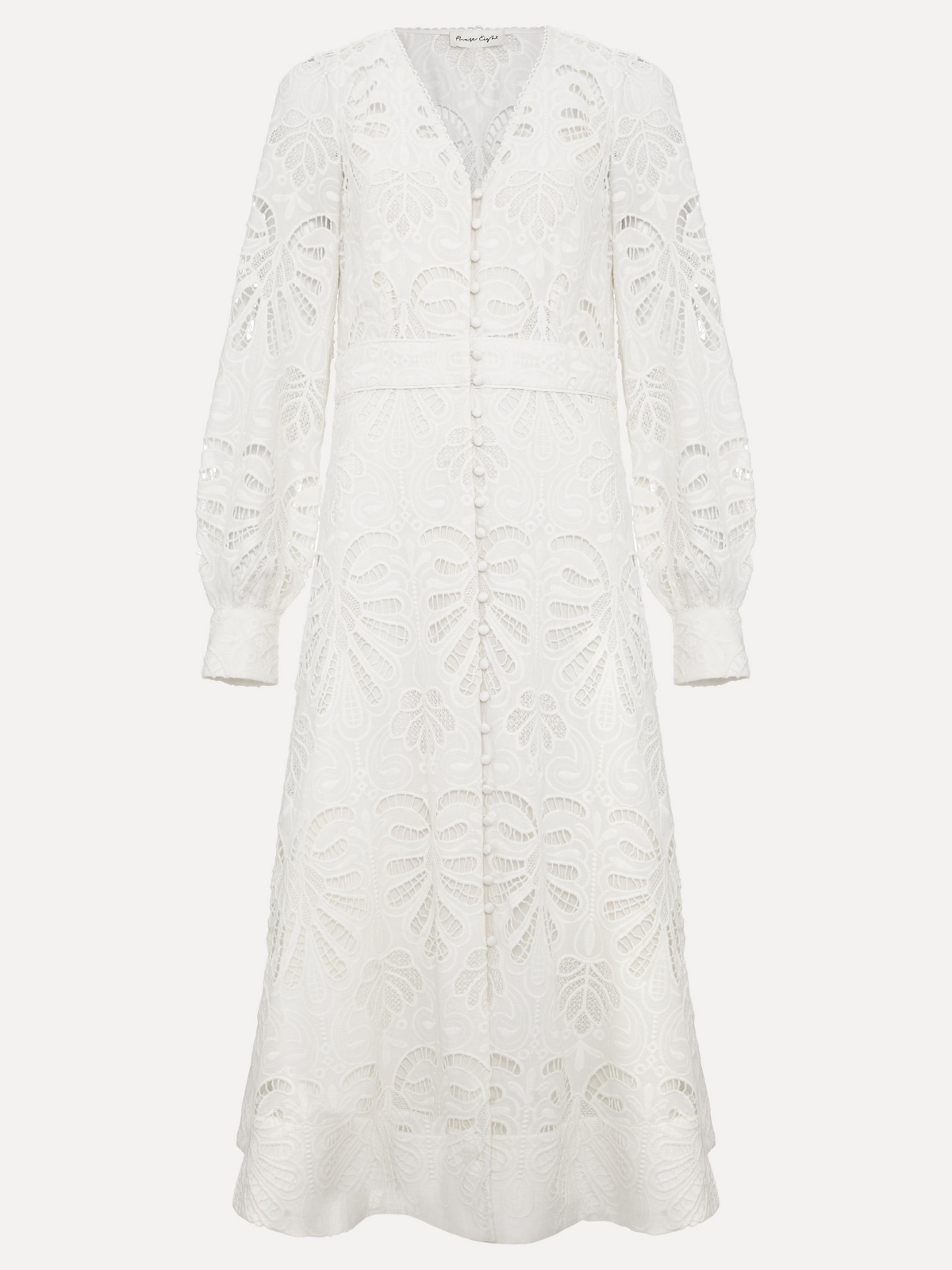 Click here for Phase Eight Womens Inara Midi Dress - Ivory prices