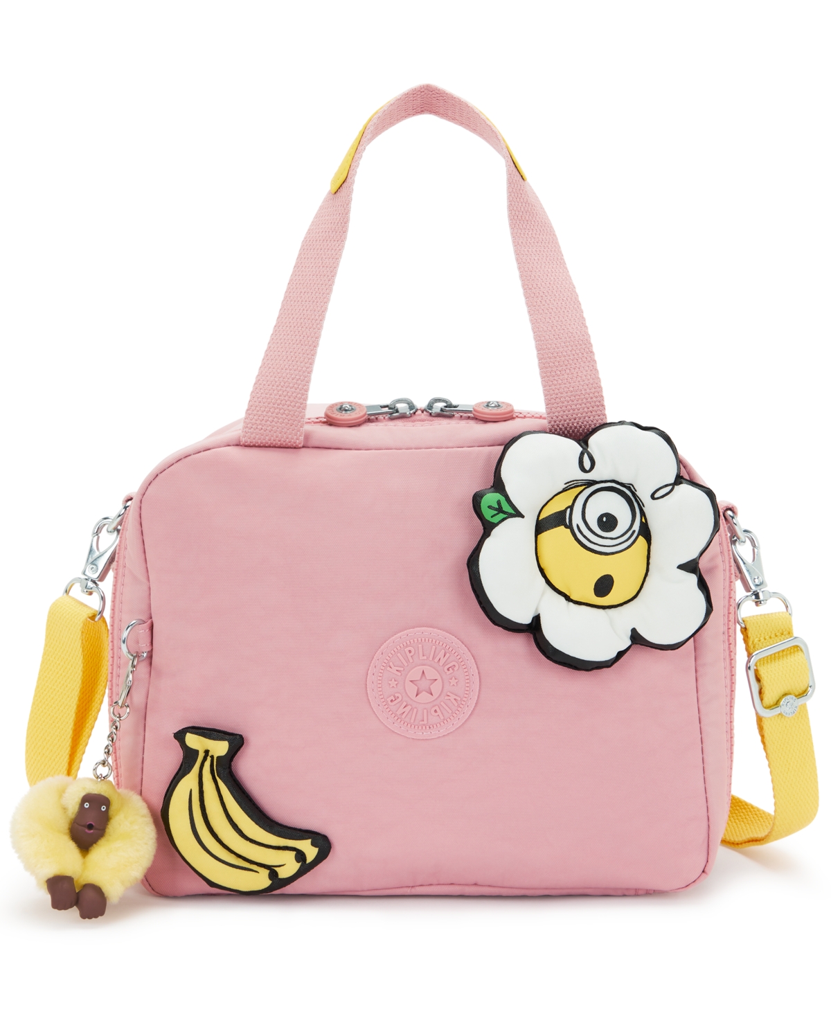 Click here for Kipling Minion Print Removable Strap Lunch Bag - P... prices