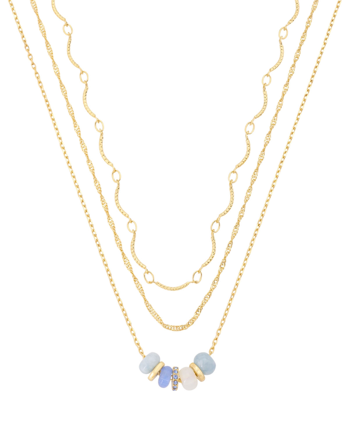 Click here for Unwritten Crystal and Dyed Quartz Gold-Tone Plated... prices