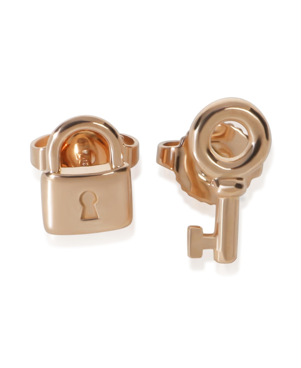 Click here for Pre-Owned Tiffany & Co Rose Gold Mini Lock and Key... prices