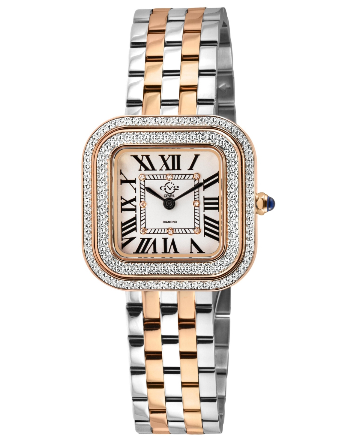 Click here for GV2 by Gevril Womens Bellagio Swiss Quartz Diamond... prices