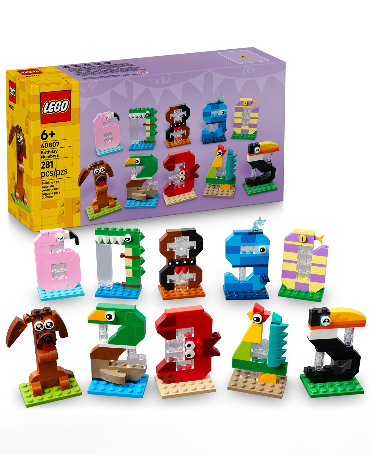 Click here for Lego Birthday Numbers Party Decor Building Set 408... prices