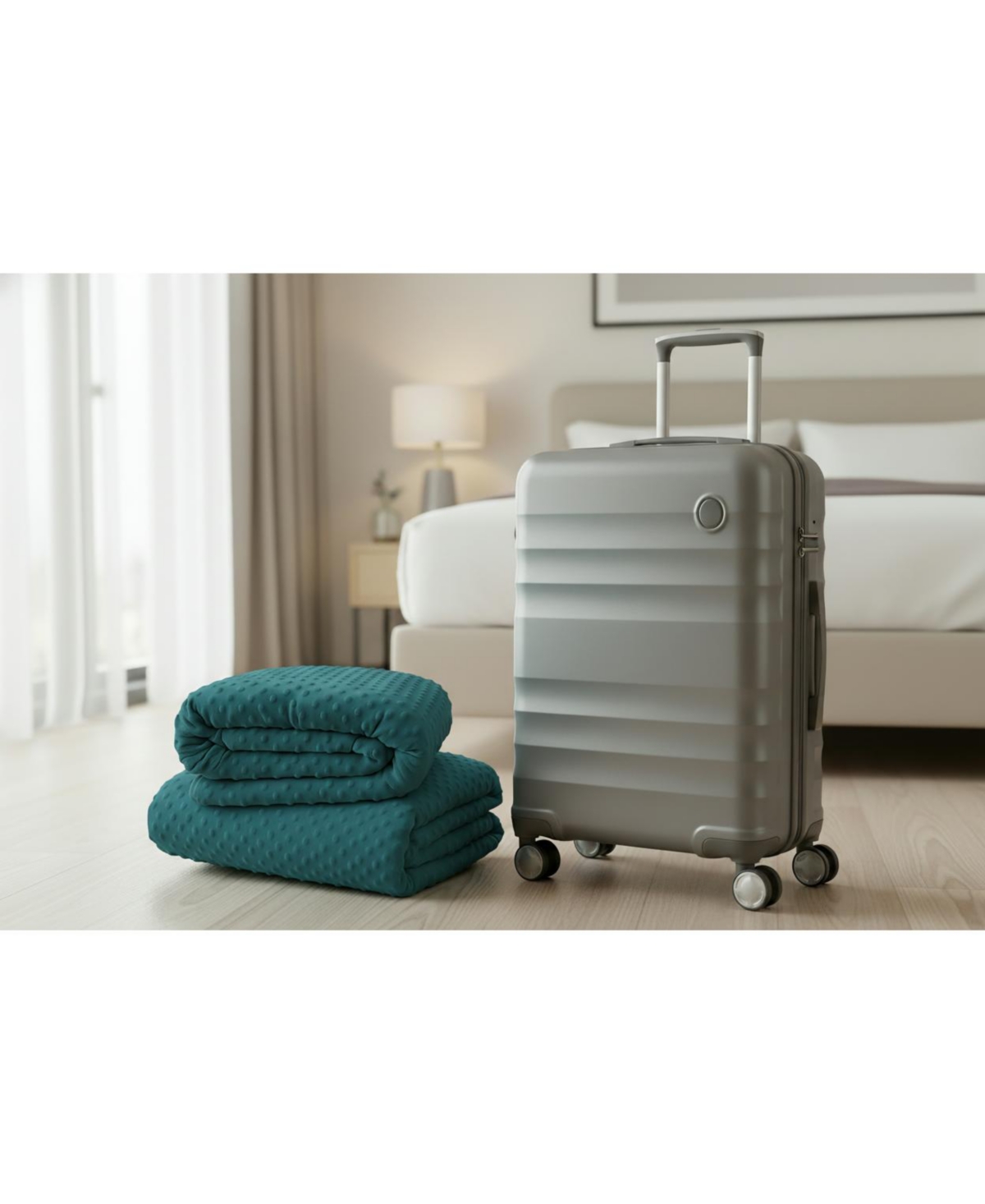Click here for 3p Experts Anti-Anxiety Weighed Travel Blanket to... prices