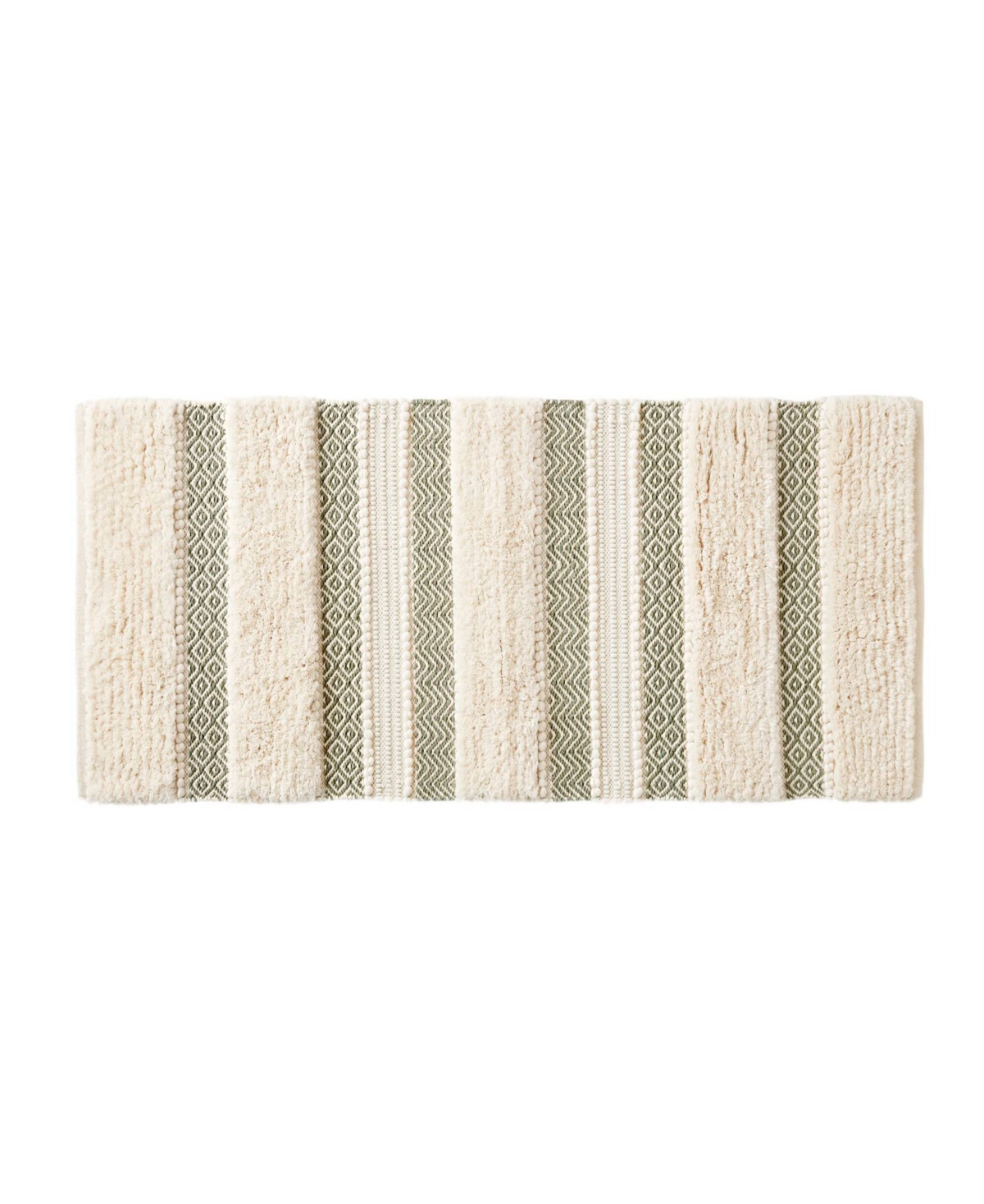 Click here for Ink+Ivy Asher Woven Texture Stripe Bath Rug  20 x... prices