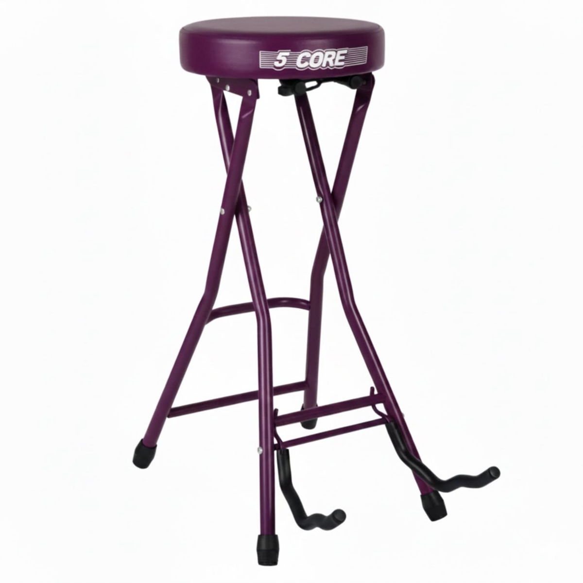 Click here for 5 Core Guitar Stool 3.15 Padded Chair Foldable Hea... prices