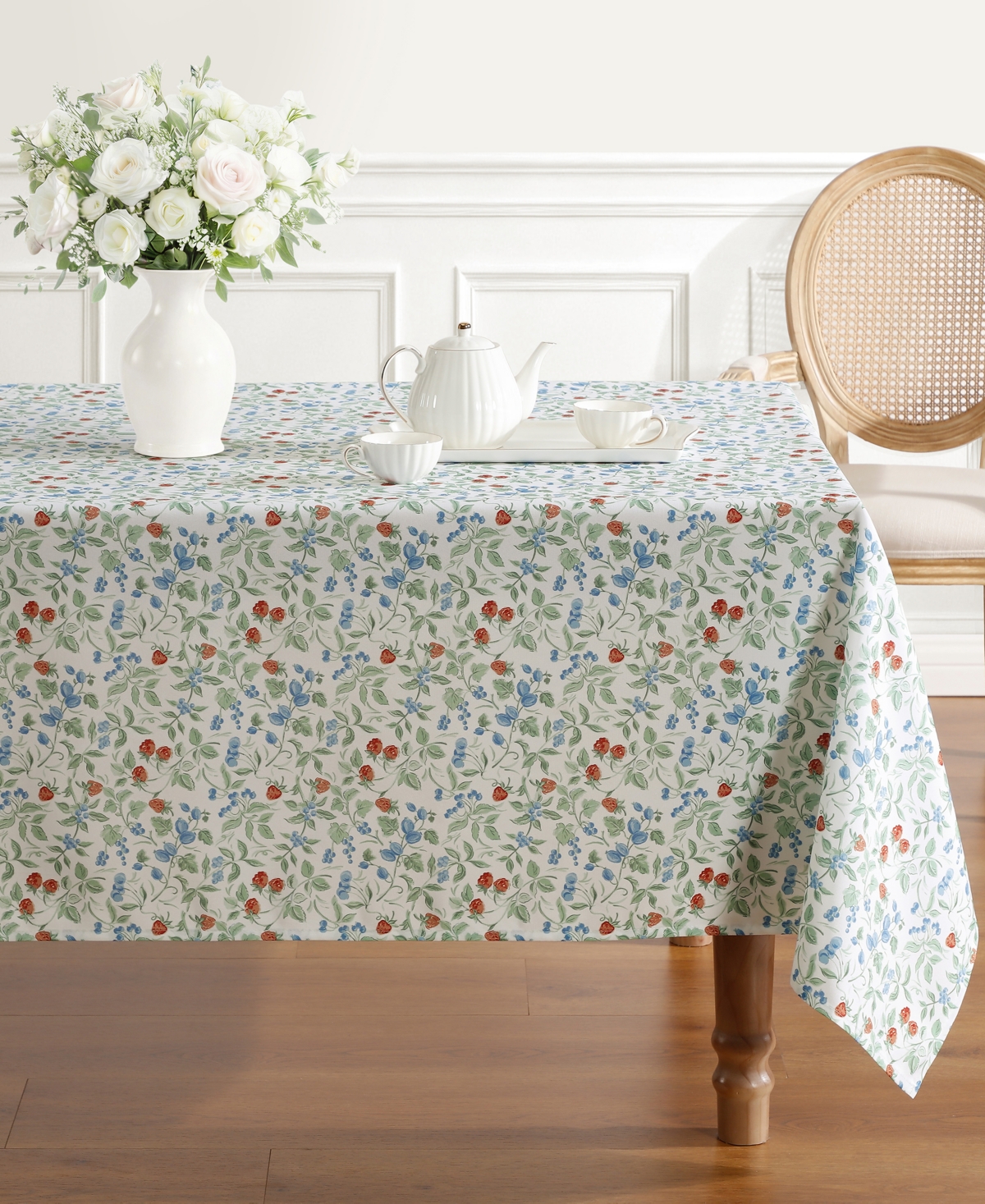 Click here for Laura Ashley Easy Care Cambrian Tablecloth  60 x 1... prices