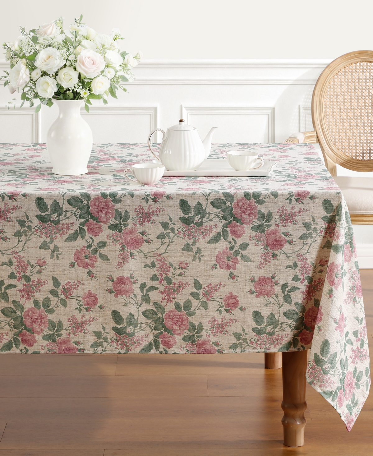 Click here for Laura Ashley New Texture Tessa Tablecloth  60 x 12... prices